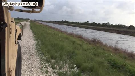 Military Jock Fucked Outdoor On Army Van By His Colleague