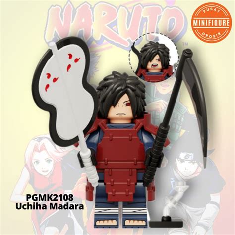 Jual Mainan Action Figure Naruto PGM813 Anime Figur Mini Itachi Sasuke