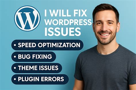Fix Wordpress Errors Bugs Or Broken Layout Issues By Mdjahangirts533