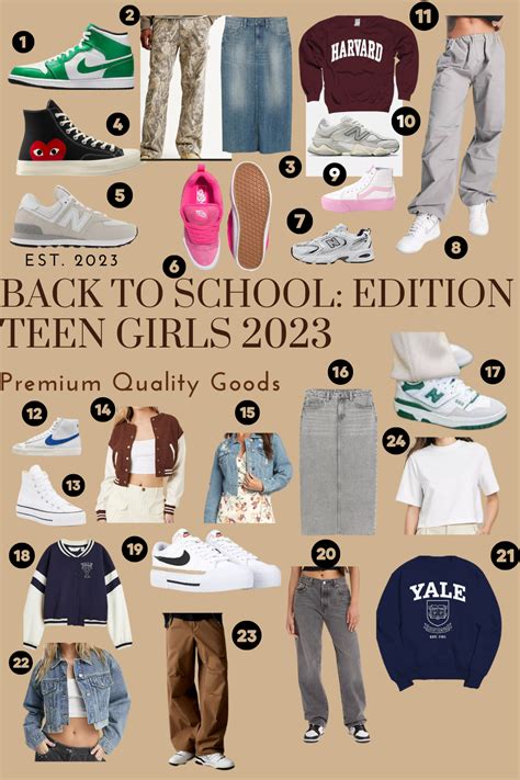 As The Summer Break Comes To An End Its Time For Teen Girls