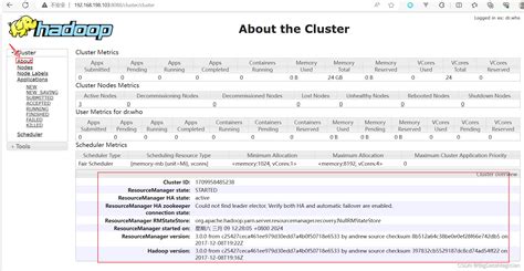 Hadoop的ui页面介绍hadoop管理页面 Csdn博客