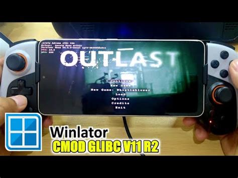 Outlast Winlator Cmod V R Poco F Gameplay Setting YouTube