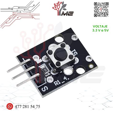 KY 004 MÓDULO BOTON INTERRUPTOR Corto Circuito
