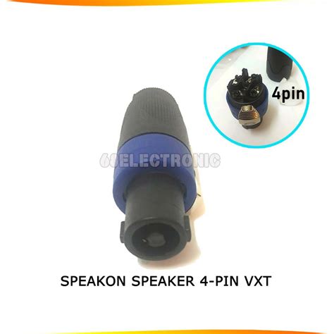 Jual Vxt 4 Pin Speakon Speaker Jek Konektor Audio Speaker Connector
