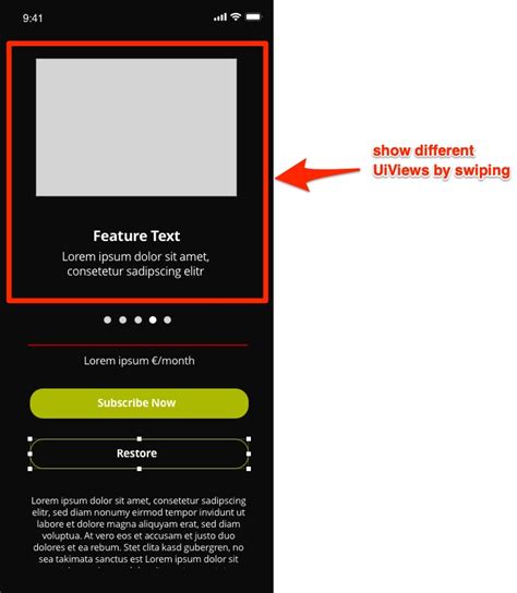 Ios Swift 42 How To Embed Uipagecontrol In Viewcontroller Without