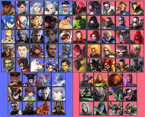 My Marvel Vs Capcom 5 Shadow M Roster R Marvelvscapcom