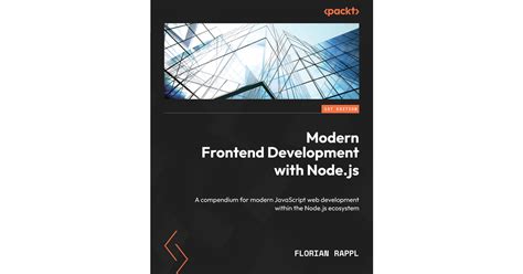 Modern Frontend Development With Nodejs Book
