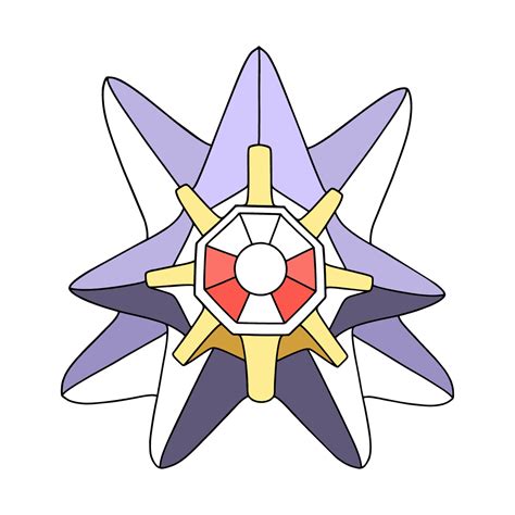 Colouring Page Pokémon X And Y Starmie ♥ Online And Print For Free