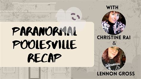 Paranormal Poolesville Recap Poolesville Seniors