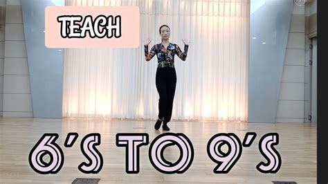 🔷️🔶️ Teach 6s To 9s Line Dance Intermediate Level황은정라인댄스부산라인댄스