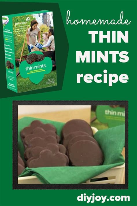 Homemade Thin Mints Recipe
