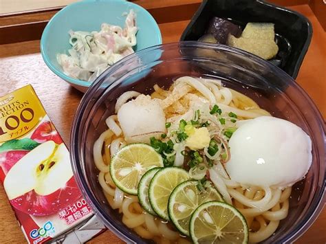 【昼食】すだち香る冷やしうどん｜食事サービス｜【公式】有料老人ホーム エデンの園｜聖隷福祉事業団