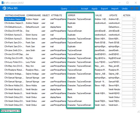 Solve Azure Ad Connect Errors Via The Microsoft Idfix Tool