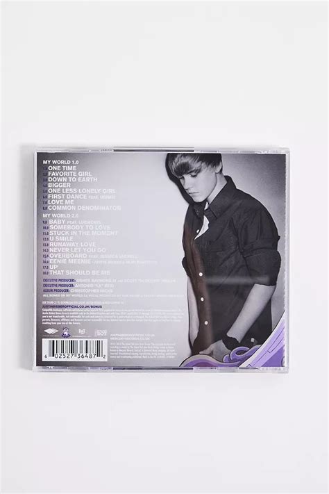 Justin Bieber My World Cd Urban Outfitters Uk
