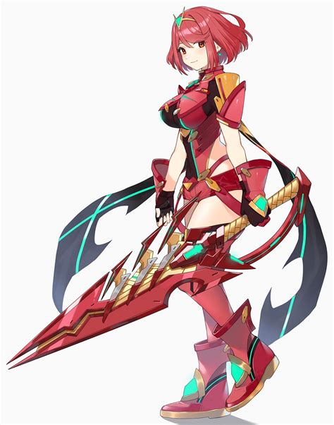 Pyra Wielding Her Aegis Sword R Churchofpyra
