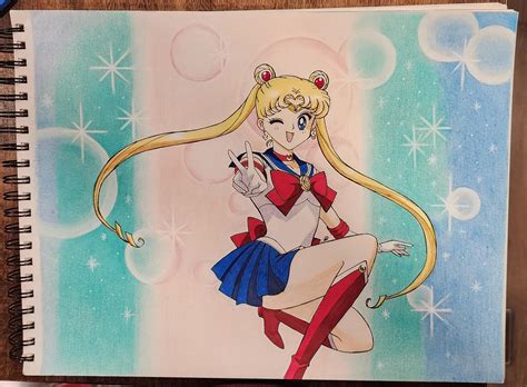 Sailor Moon Drawing Process Rsailormoon