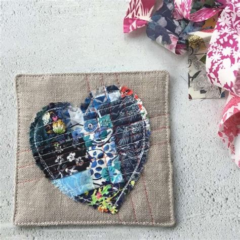 Boro Patchwork Motifs Boro Stitching Scrap Fabric Projects Fabric