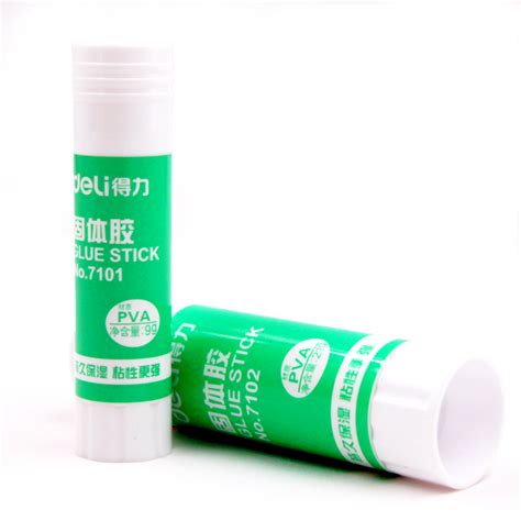 得力固体胶21g高粘度儿童手工课胶水办公固体胶水儿童强力胶棒 虎窝淘
