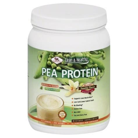 Olympian Labs Lean And Healthy Vanilla Pea Protein 1728 Oz Kroger
