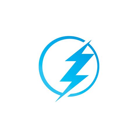 Lightning Flash Logo Template Vector Icon 2195131 Vector Art At Vecteezy