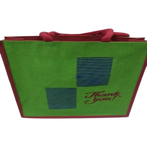 Green And Red Printed Marriage Return Gift Jute Bag At Rs Piece In Aruppukkottai