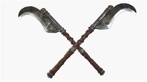 Fantasy Axe Rpg Hooked Axe Brush Bush Hook Ditch Bank Blade Axe Broad