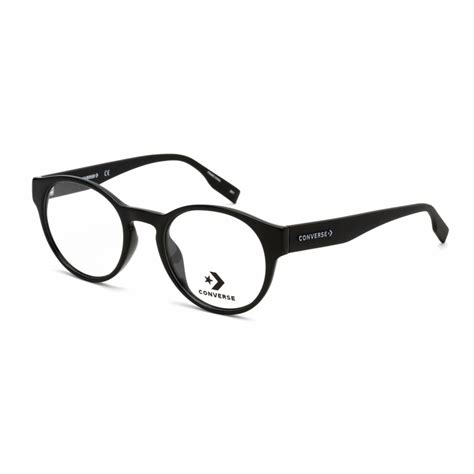 Converse Mens Black Round Eyeglass Frames Cv501800149