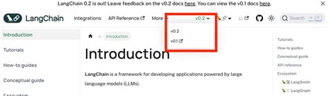 Documentation Refresh For LangChain V0 2