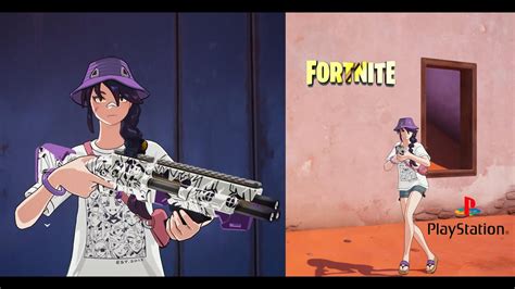 Fortnite Court Queen Erisa Summer Casual Style Skin Gameplay Chapter