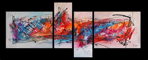 Peinture sur toile abstraite Artiste peintre Âme Sauvage