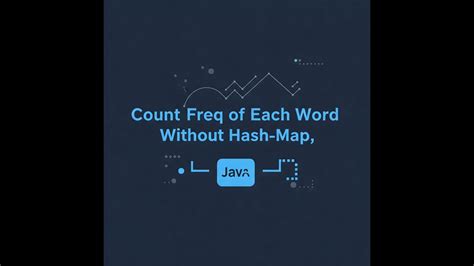 Count Frequency Of Each Character In A String Without Hashmap Youtube
