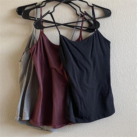 Aeropostale Shelf Bra Cami Bundle Two Larges And One Depop