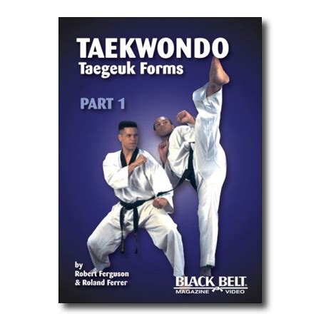 Taekwondo Taegeuk Forms Part 1 DVD WTF Promotion Tae Kwon Do