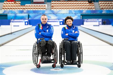 Wheelchair Curling Mondiali Doppio Misto LItalia Avanza Ai Quarti Di