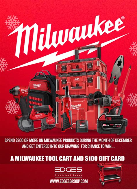 Milwaukee December 2023 Specials Edges Electrical Group