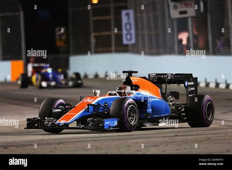 Pascal Wehrlein Ger Manor Racing Mrt05 18 09 2016 Formula 1 World