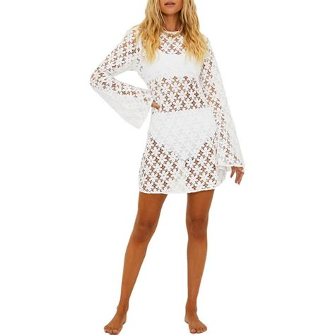 Goldie Crochet Cover Up Dress Swimsuit