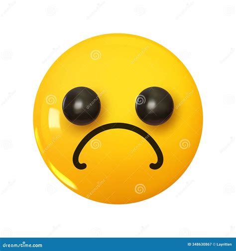 Face With Rolling Eyes Emoji Emotion 3d Cartoon Icon Yellow Round