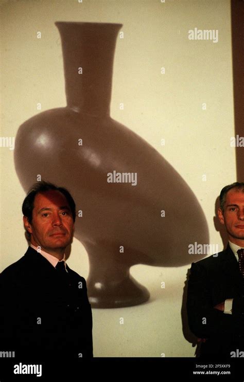 Claude Ruiz Picasso And Bernard Picasso April 1998son And Grandson Of