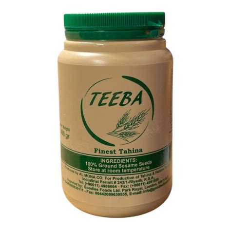 Teeba Tahina 400g Asa Market