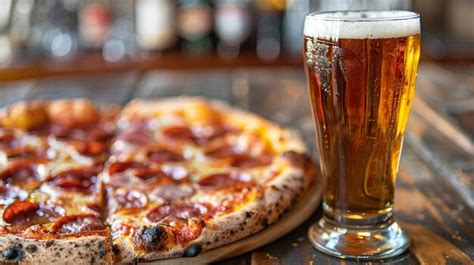 Premium Photo A Glass Of Beer Next To A Half Full Glass Of Beer