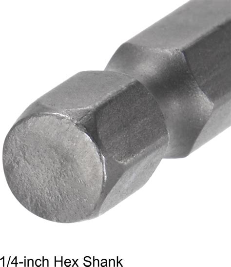 Uxcell Broca Magnética De Tuerca De 14 De Pulgada Con Vástago Hexagonal