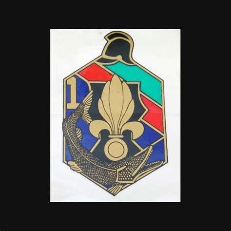 autocollant de la 1 compagnie du 6 régiment étranger du génie