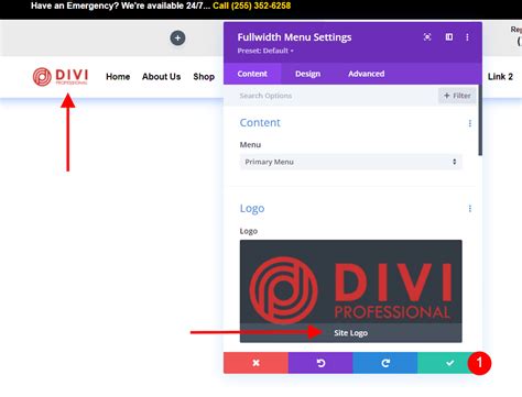 How To Use A Dynamic Logo In Divis Fullwidth Menu Module Ask The
