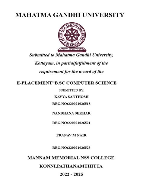 Nss Format E Placement Main Pdf Software Testing Html