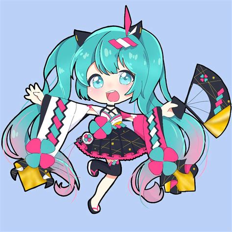Hatsune Miku Chibi Magical Mirai 2020 By Moocamoochi On Deviantart