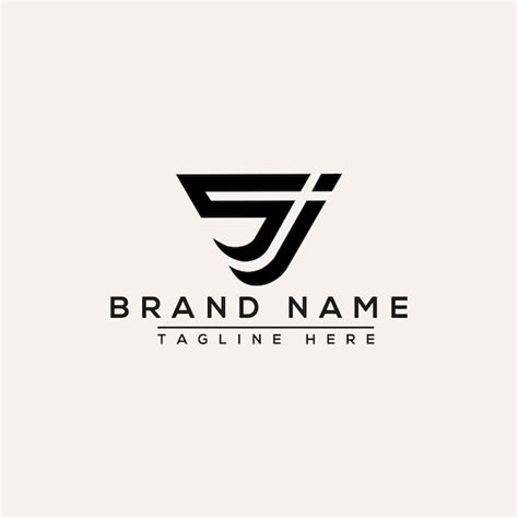 Premium Vector Sj Logo Design Template Vector Graphic Branding Element