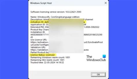 Check Licensing Status And Activation Id Of Your Windows 11 10 Os