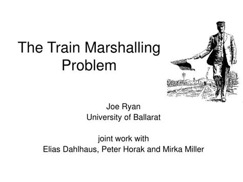 Ppt The Train Marshalling Problem Powerpoint Presentation Free