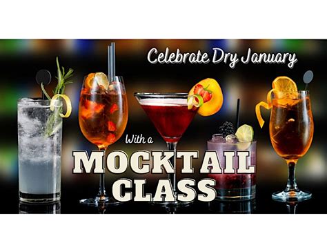 Dry January Mocktail Class Krdo13 Events